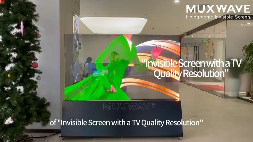 CASE - MUXWAVE Holographic Invisible Screen