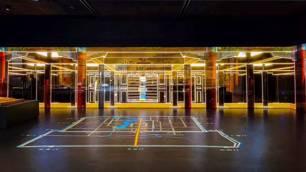 Museum transparent display case from MUXWAVE - MUXWAVE Holographic ...