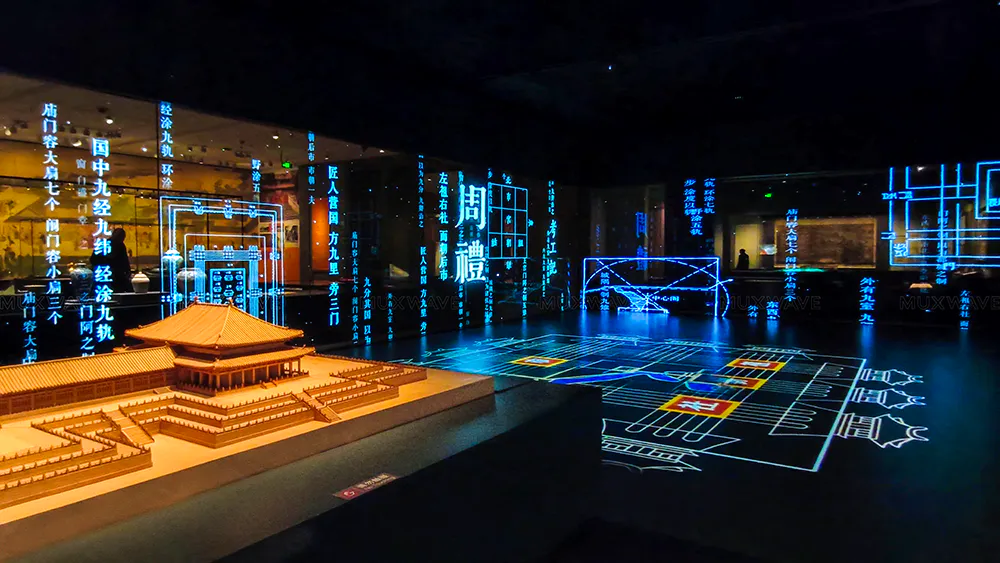 Museum transparent display case from MUXWAVE - MUXWAVE Holographic ...